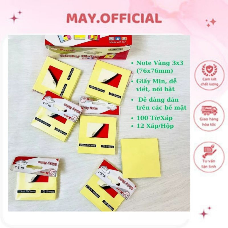 A Bag Of 100 Sticky Notes / Memos / Notes Of Many Sizes Is Easy To ...
