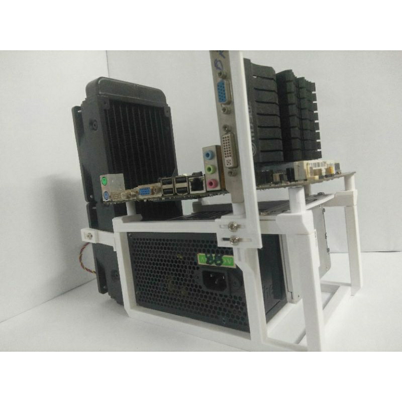 Matx computer frame, benchtable PC supports matx itx main, water ...