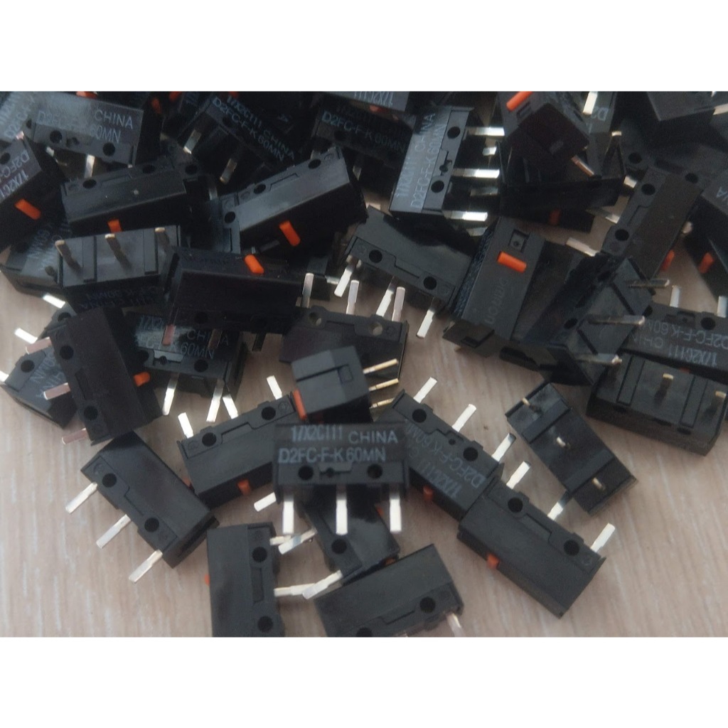 10 omron mouse switches 60m D2FC-F-K 60MN | Shopee Malaysia