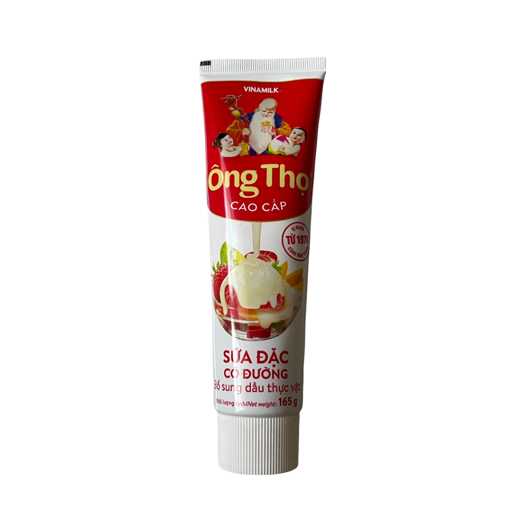 Vinamilk Ong Tho Red Condensed Milk Tube 165G | Shopee Malaysia