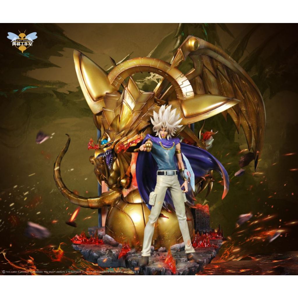 Genuine yugioh figure Model [The Winged Dragon Of Ra and Yami Marik Ishtar] - Resin / PU - Wasp ...