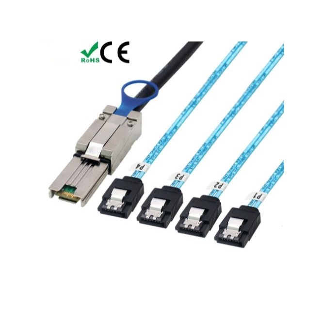 Mini SAS SFF-8088 HD 26Pin to 4 Pin sata Converter Cable | Shopee Malaysia
