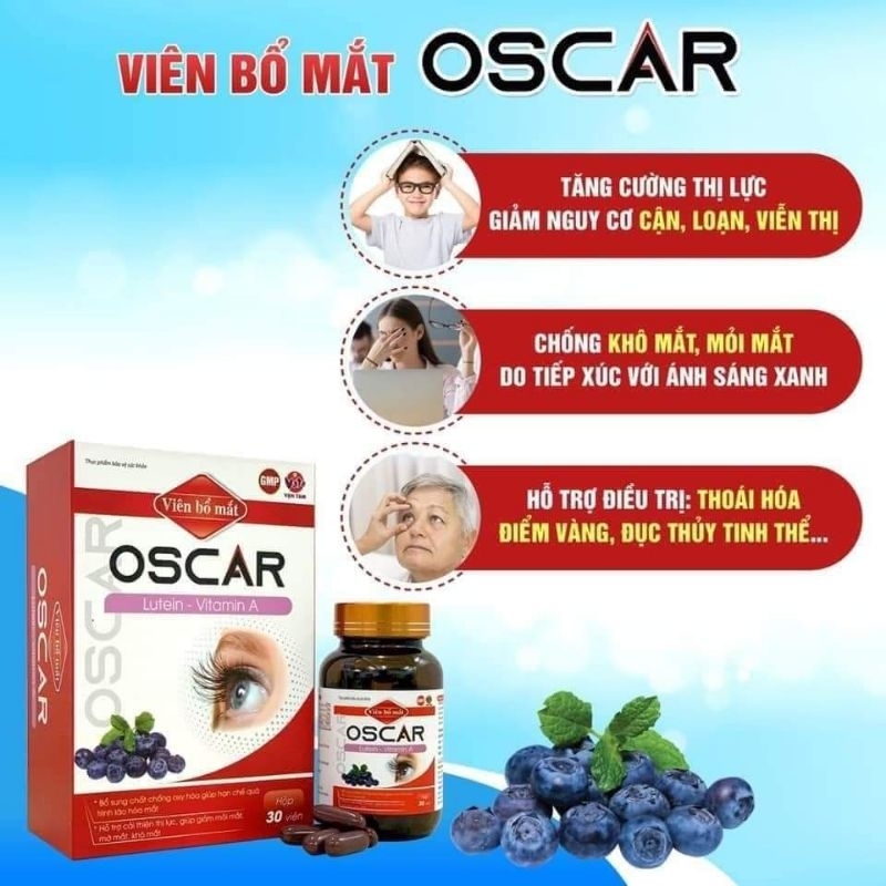 Oscar VAN TAM BOX OF 30 TABLETS HELPS THE EYES - BRIGHT EYES - IMPROVE ...