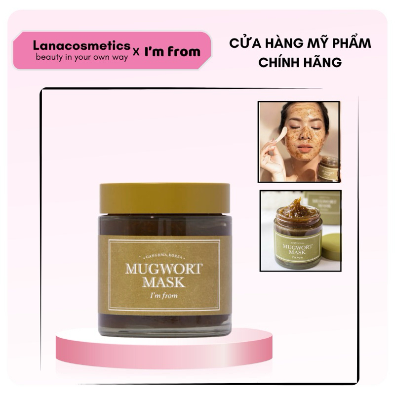 I'm FROM MUGWORT MASK 110G, REDUCE REDNESS | Shopee Malaysia