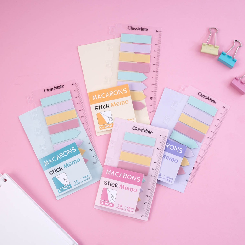 XO Classmate Memory Paper Bookmark Macarons Books Can Be Inserted Into ...