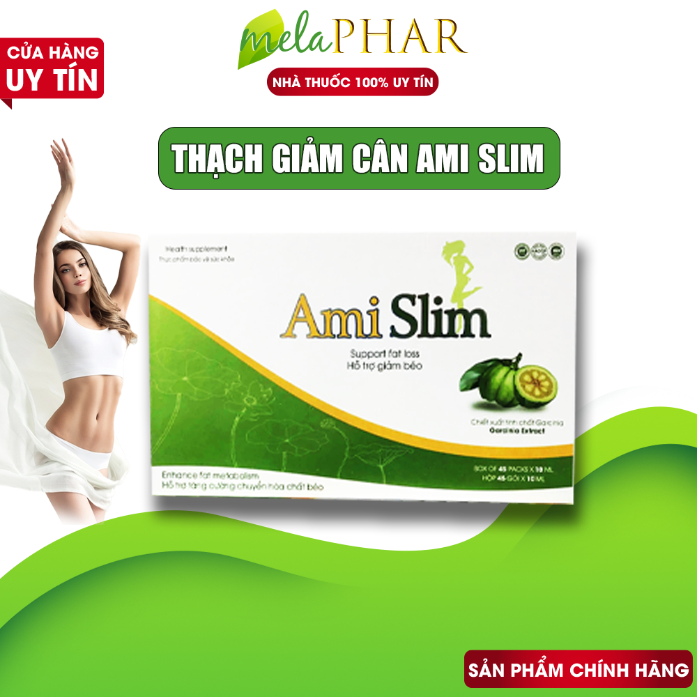 Ami Slim safe weight loss and fat loss jelly, new model, box of 45 ...