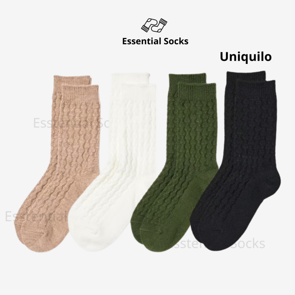 Heattech Uniquilo men's and women's rope socks - Surplus goods | Shopee Malaysia