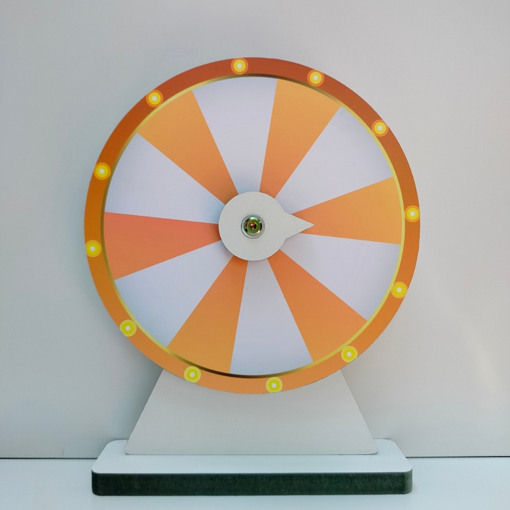 Happy Wheel (Orange White - 12 cells - Diameter 25cm x Height 35cm ...