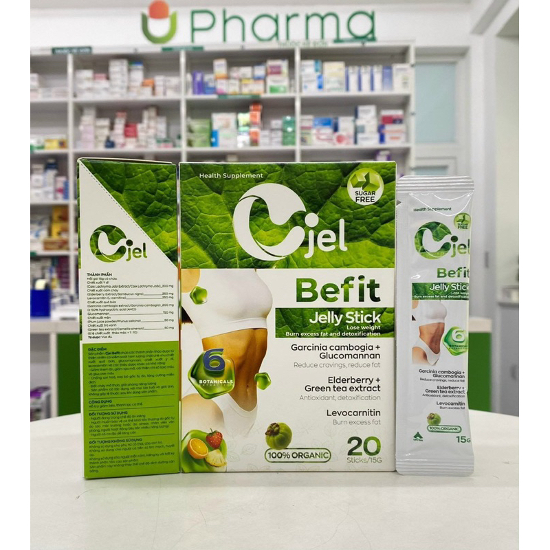 Cjel BEFIT Instant Jelly Supports Weight Loss, Effective Fat Burning ...