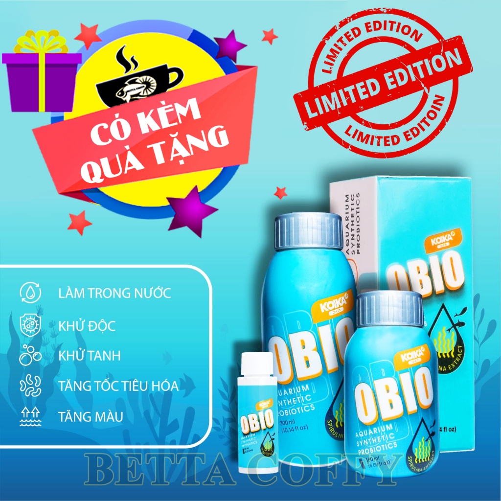 (Version CNY) Koika OBIO probiotic - Helps clarify water, detoxify ...
