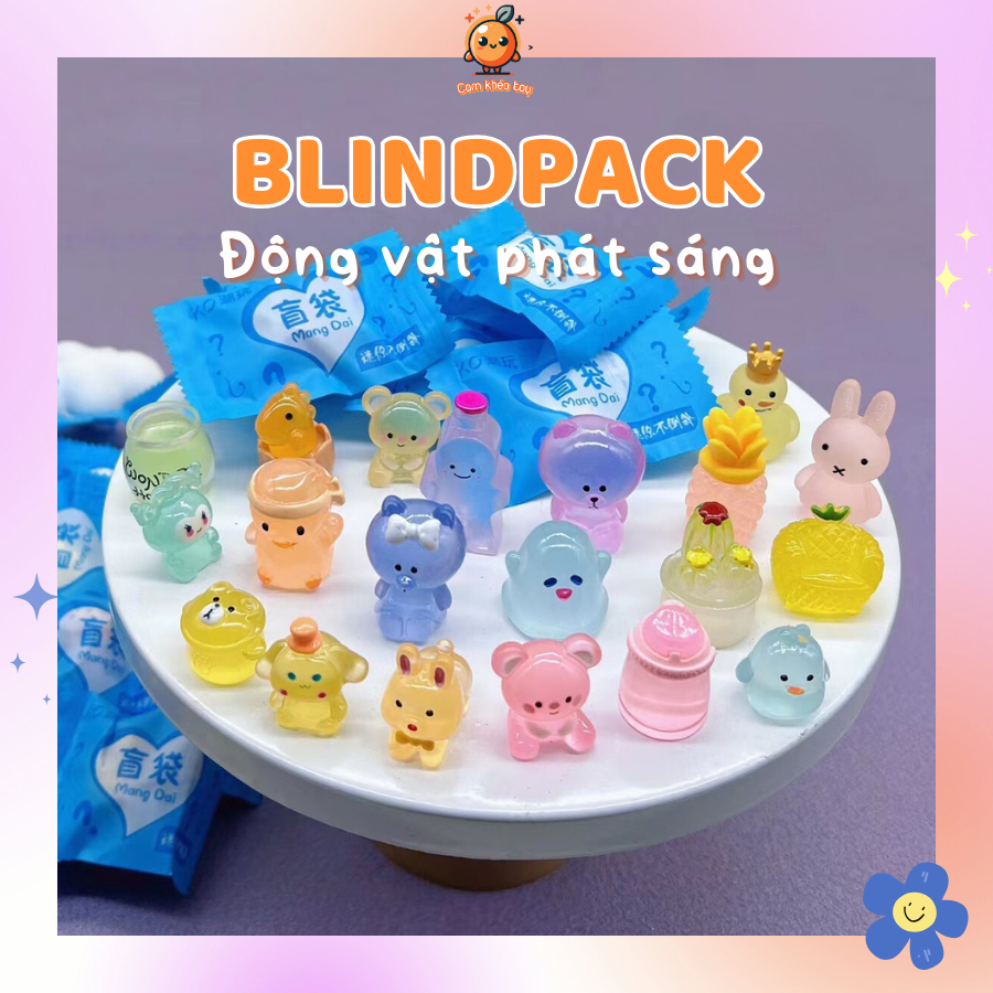 Blind pack / Glowing Animal Blind Bag, charm Collecting Gift (Random ...