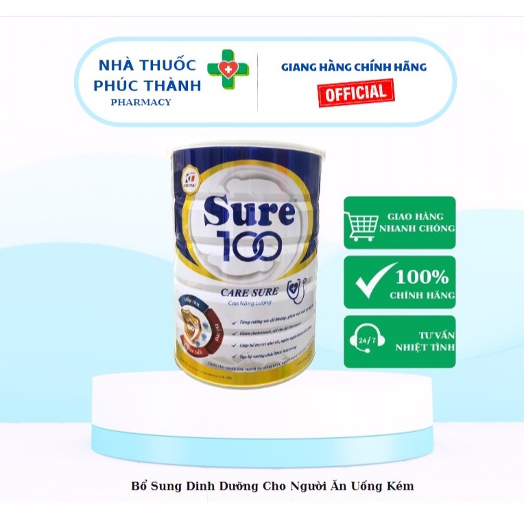 Sure 100 Care Sure – Restore health, Supplement nutrition for people ...
