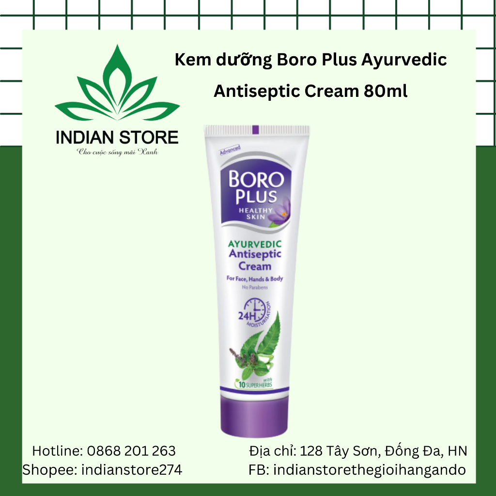 Boro Plus Ayurvedic Antiseptic Cream 80ml | Shopee Malaysia