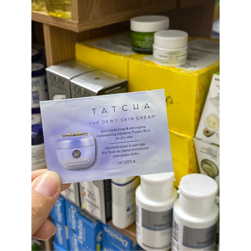 Tatcha The Dewy Skin Cream Anti-Aging Moisturizing Sample 1ml | Shopee ...