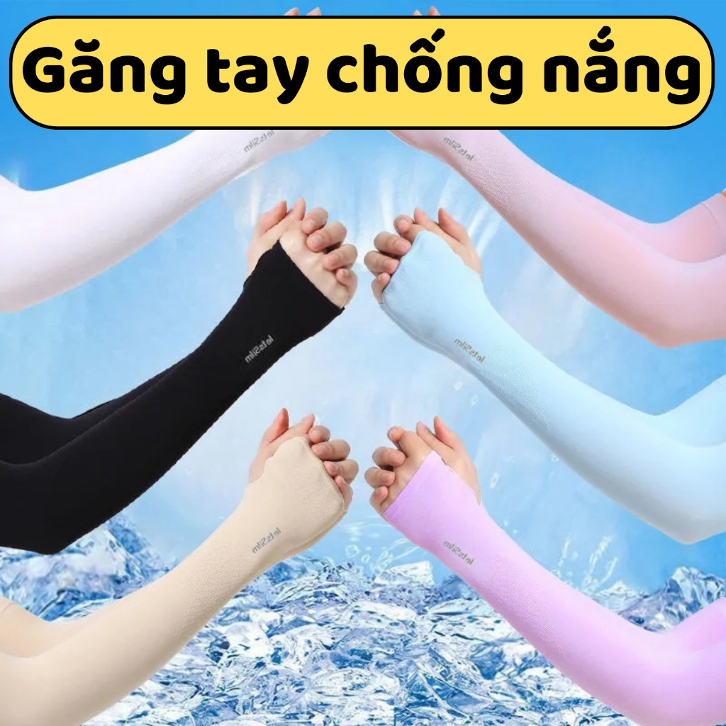 Anti-UV Fingerless Sunscreen Gloves, Anti-UV Cold Elastic Sunscreen ...