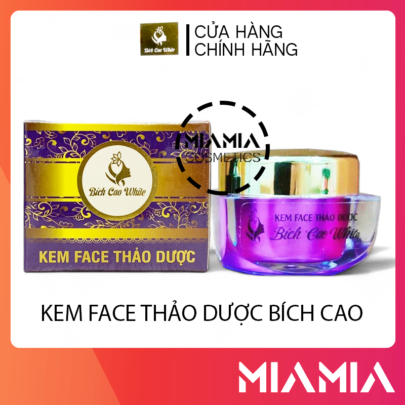 Bich Cao White Purple Face Cream Genuine - Whitening Herbal Face Cream ...