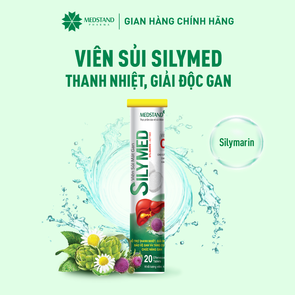 Effervescent tablets clear heat, detoxify the liver, help limit the ...