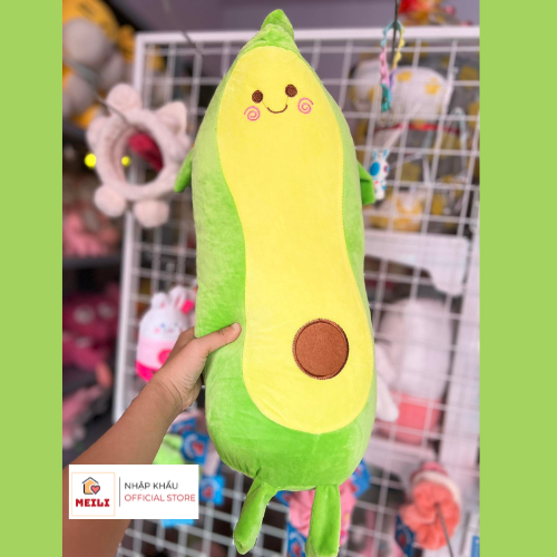 Lovely long avocado-shaped teddy bear MEILI STORE | Shopee Malaysia