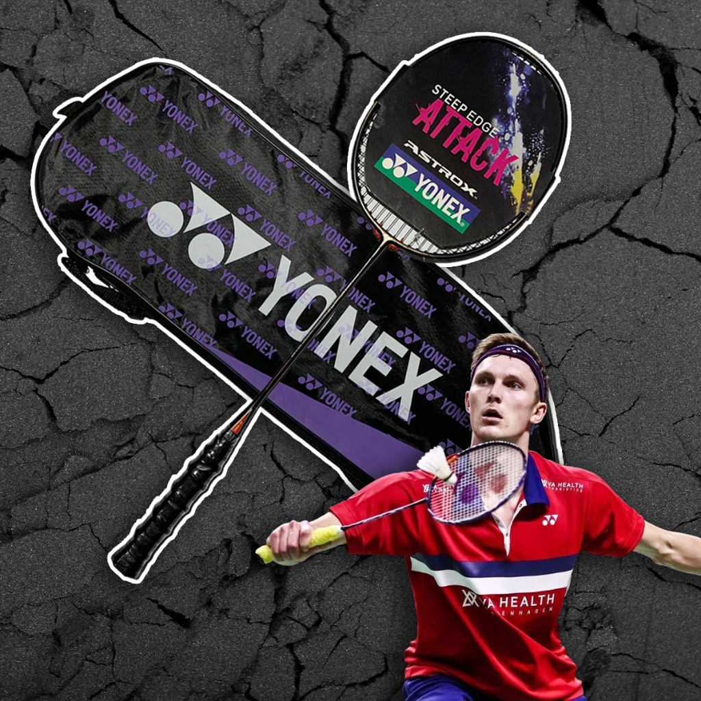Yonex badminton racket, 100% carbon frame, genuine made in Japan, super durable and lightweight ...
