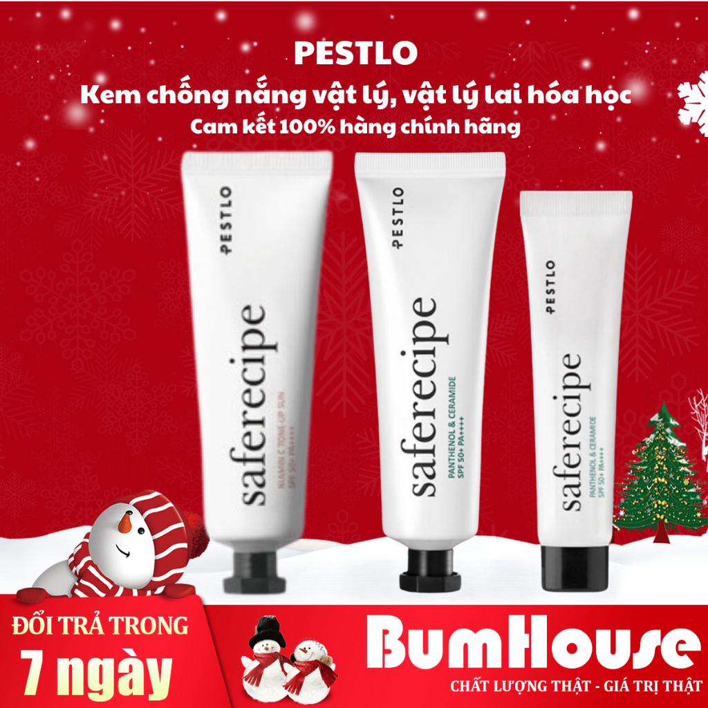 PESTLO Saferecipe Sunscreen SPF50 PA++++ 50ml | Shopee Malaysia