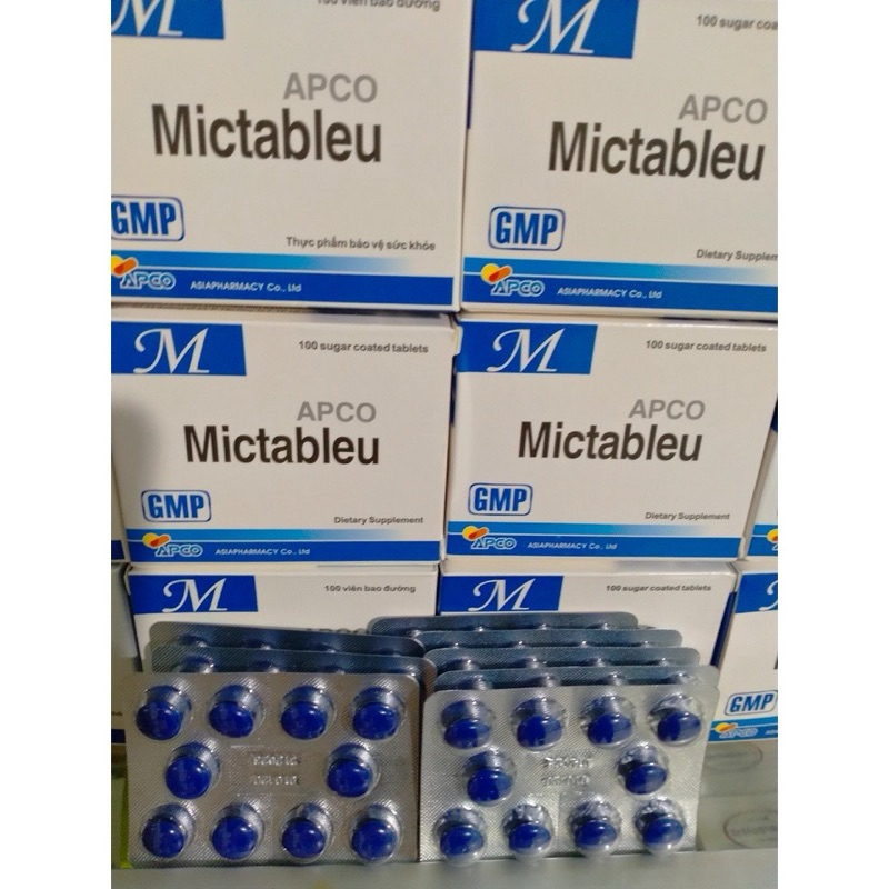 Mictableu apco box of 100 tablets - diuretic support - urinary tract ...