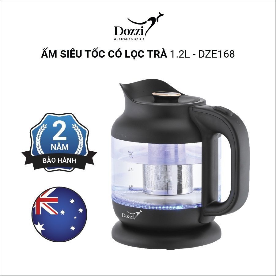 Super Speed 1.2L Glass Kettle With Tea Filter Element (led) | Shopee ...