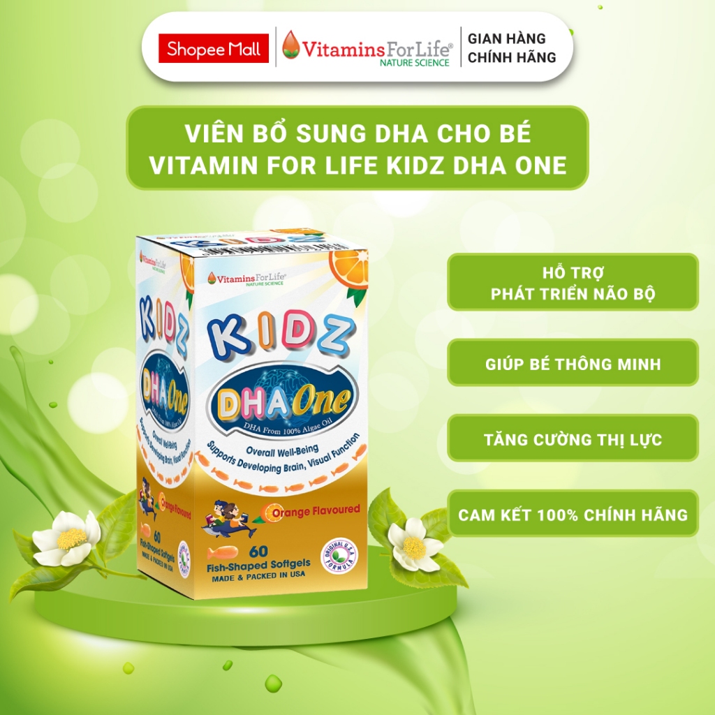 Dha For Baby Kidz DHA One Vitamins For Life Helps Children Smart ...