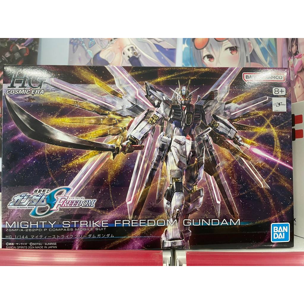 Bandai 1/144 HG Mighty Strike Freedom Gundam Assembly Model | Shopee ...