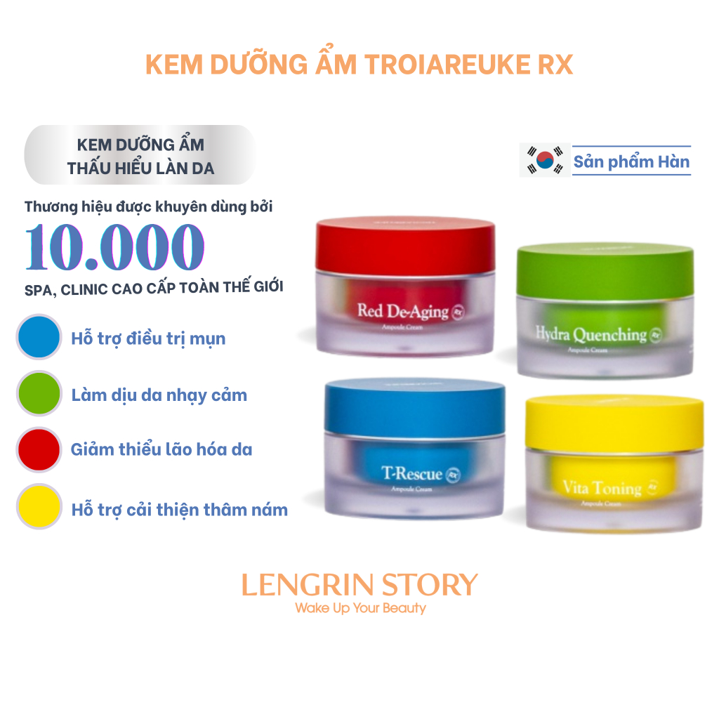 Troiareuke RX Moisturizing Cream Supports Skin Regeneration of Protective Mesh to Make Skin ...