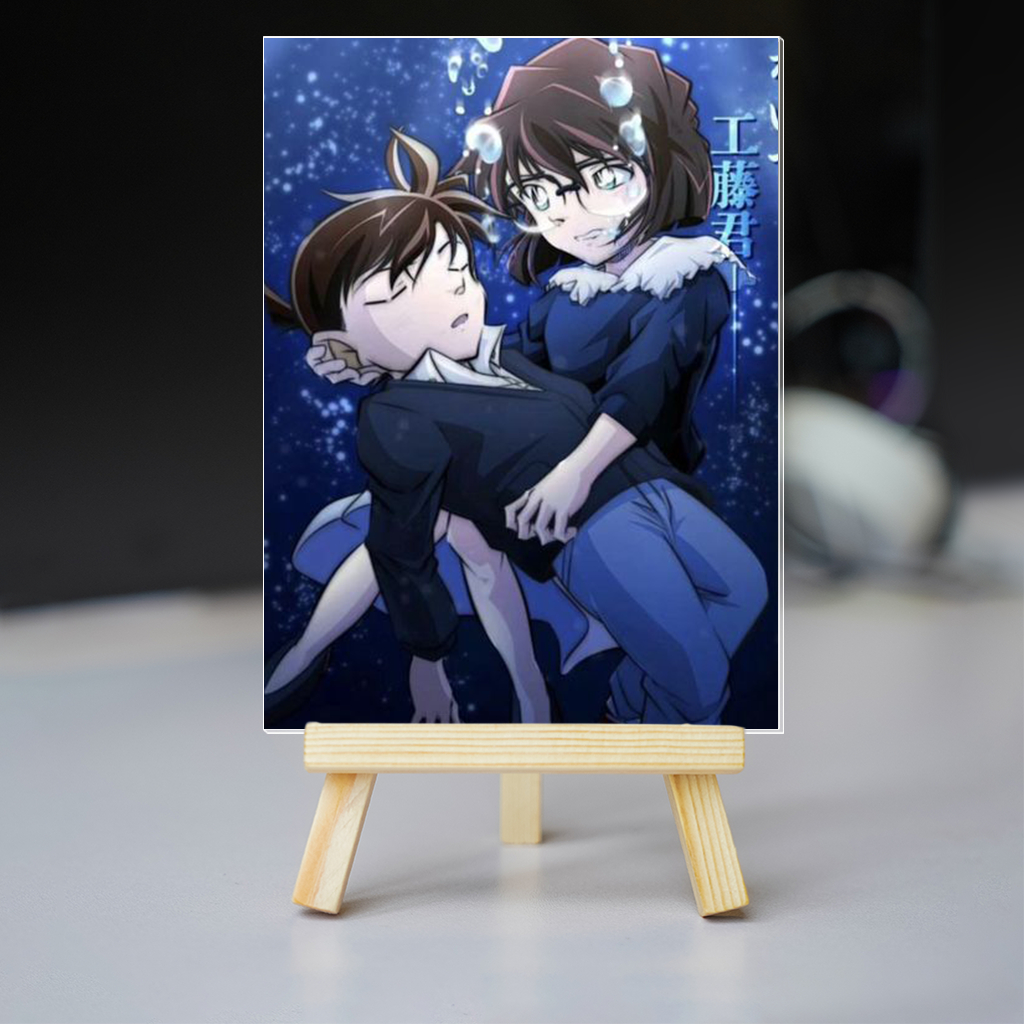 Glass painting of Famous Detective Conan movie 2024, Sherry, Gin, Conan ...