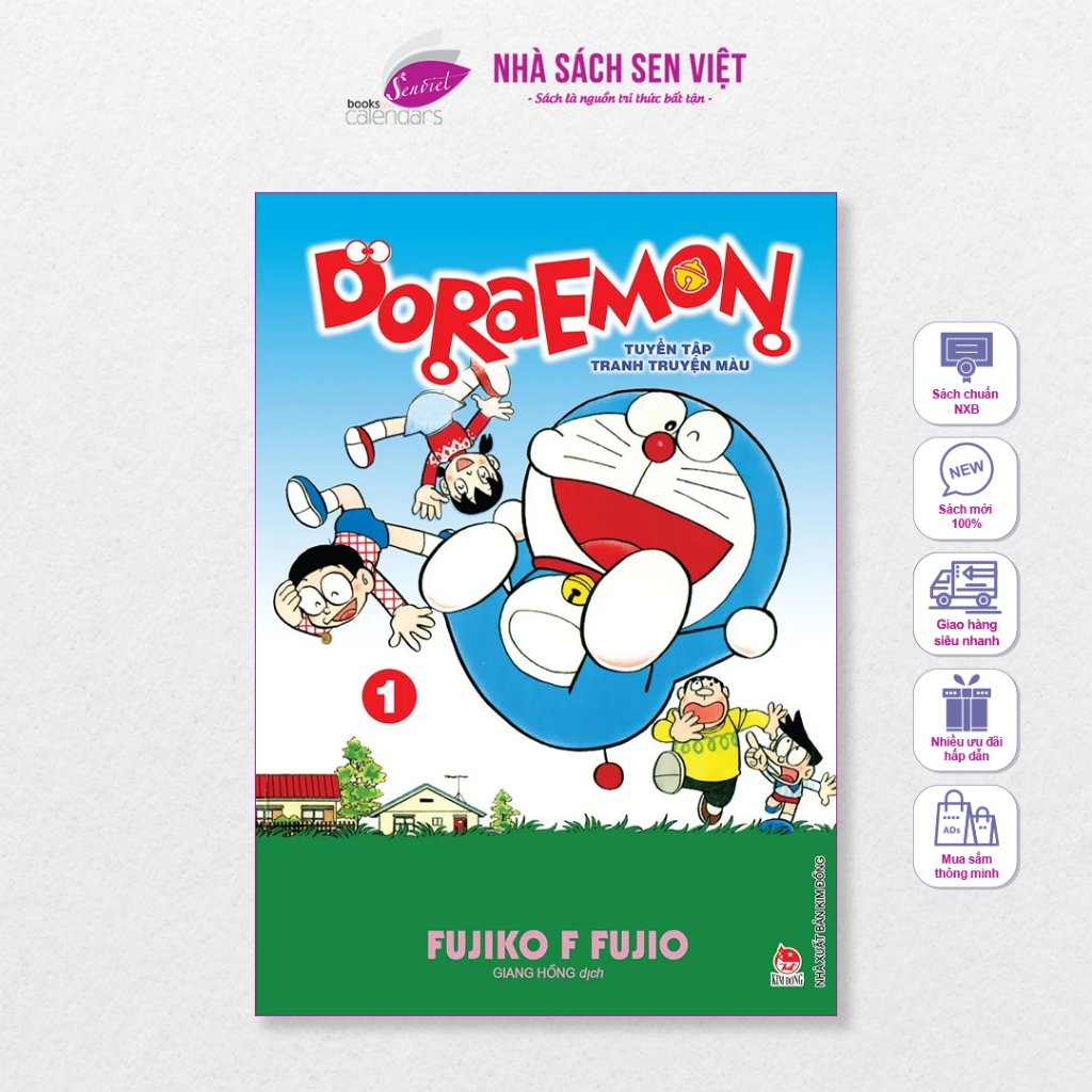 Comic - Doraemon, color comic collection volume 1-6 (Taking Dong ...