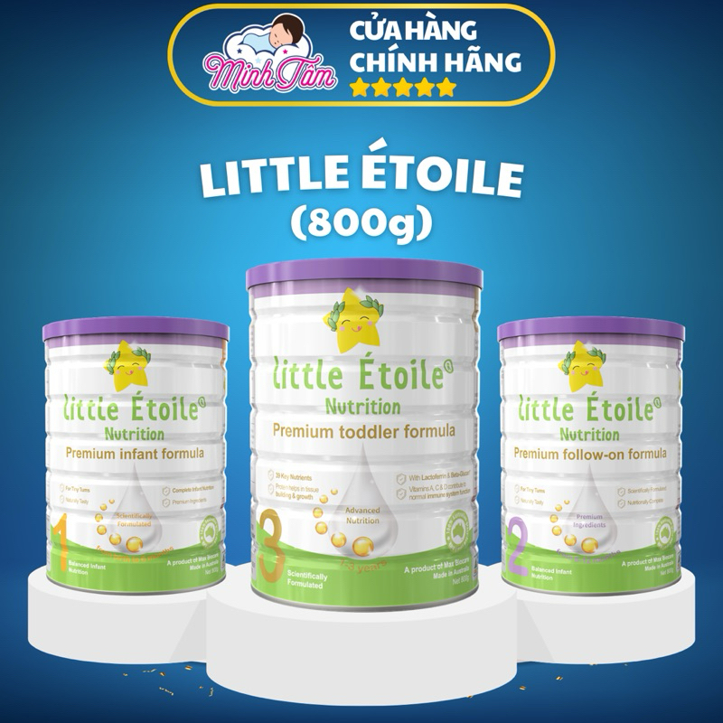 Little Étoile Powdered Milk - Little Star No. 1,2,3 (800g) | Shopee ...