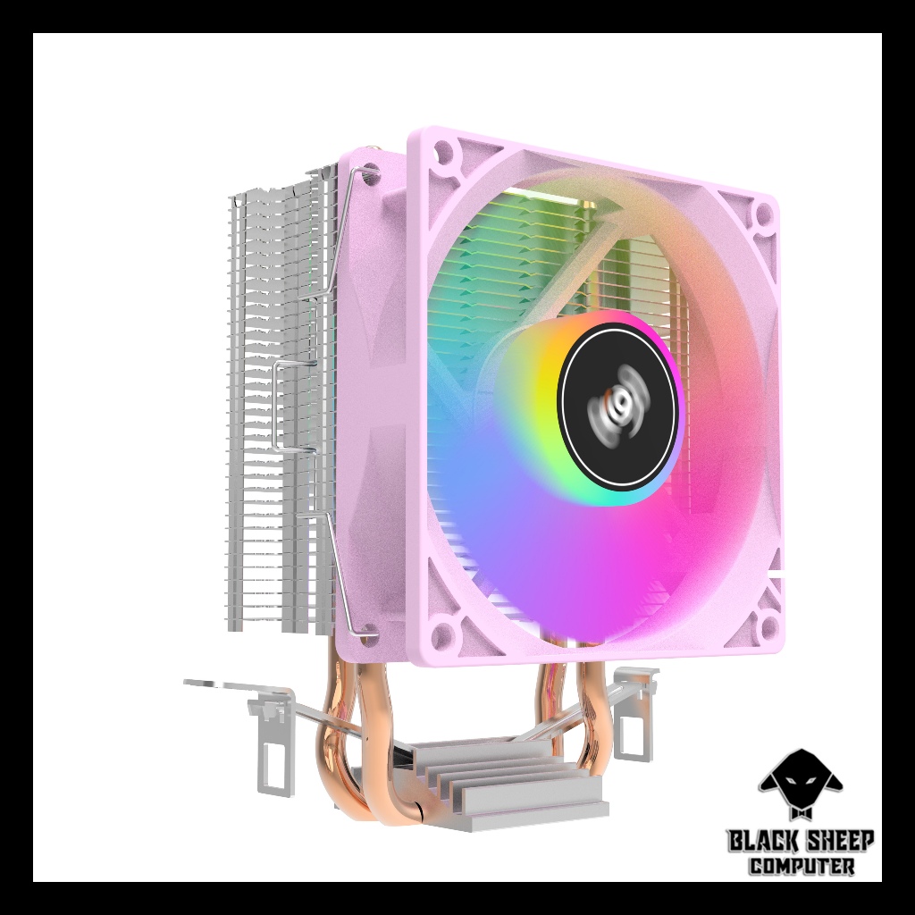 AIGO ICE200 PRO RGB PINK CPU Cooler (SK1700 AVAILABLE) | Shopee Malaysia