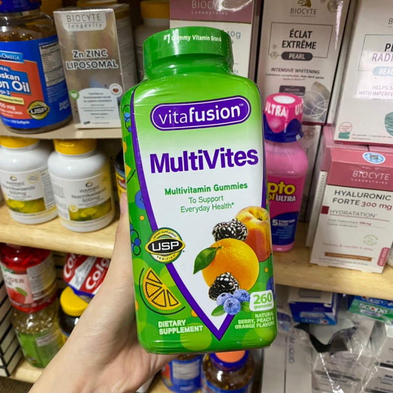 [Full Bill 4 / 25] Vitafusion MultiVites Multivitamin Supplement 260 ...