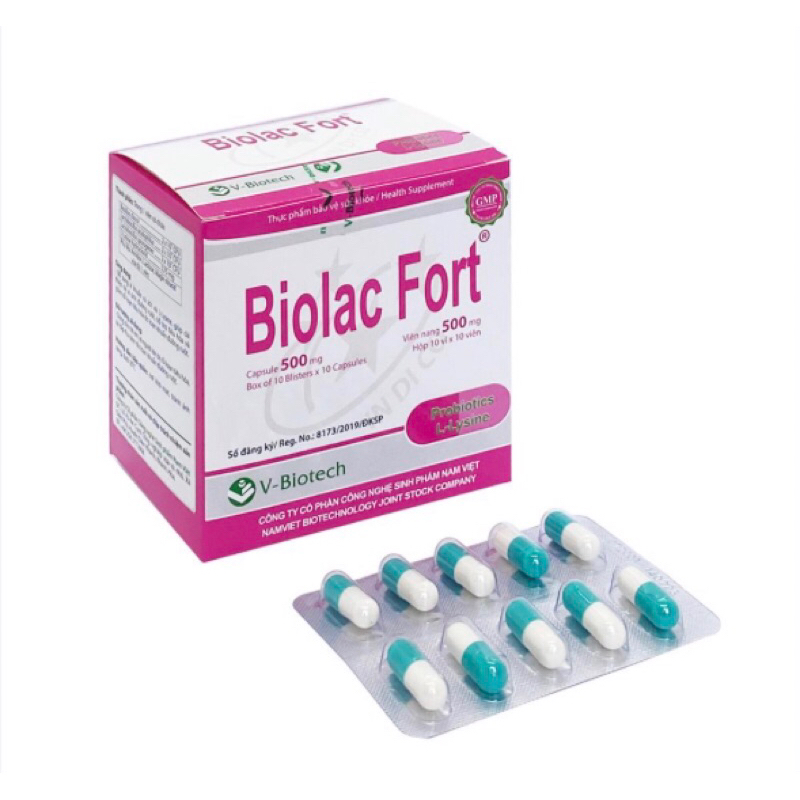 Biolac Fort Probiotics Support Digestive Disorders, Live Stools ...