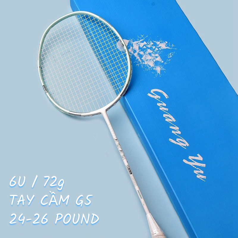 Genuine Zero Nine full carbon badminton racket Guang Yu 6UG5 pre ...