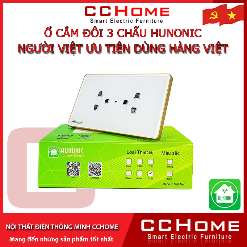 Hunonic Glass Socket With Edge, 2-Pin 3-Pin Recessed Wall Socket ...