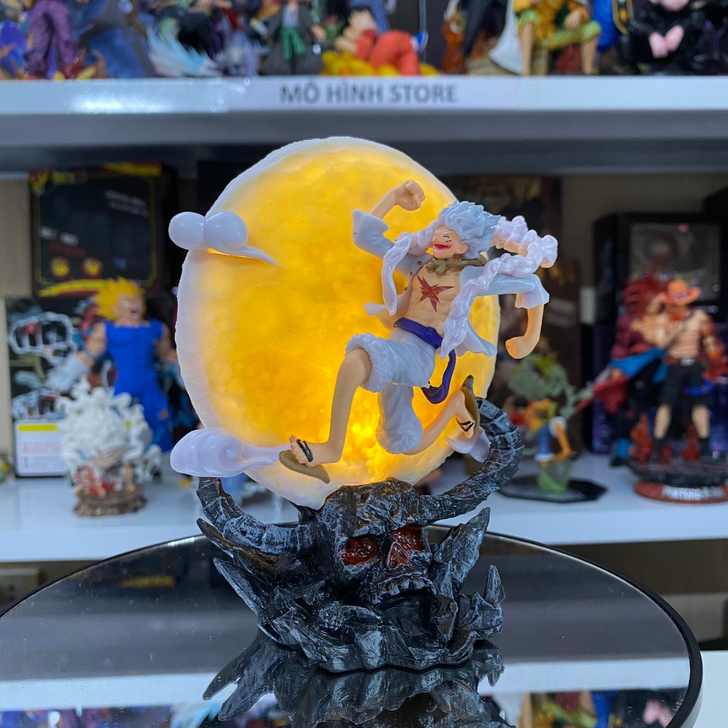 Onepiece Model Luffy Moon WH studio figure Luffy bright yellow ...