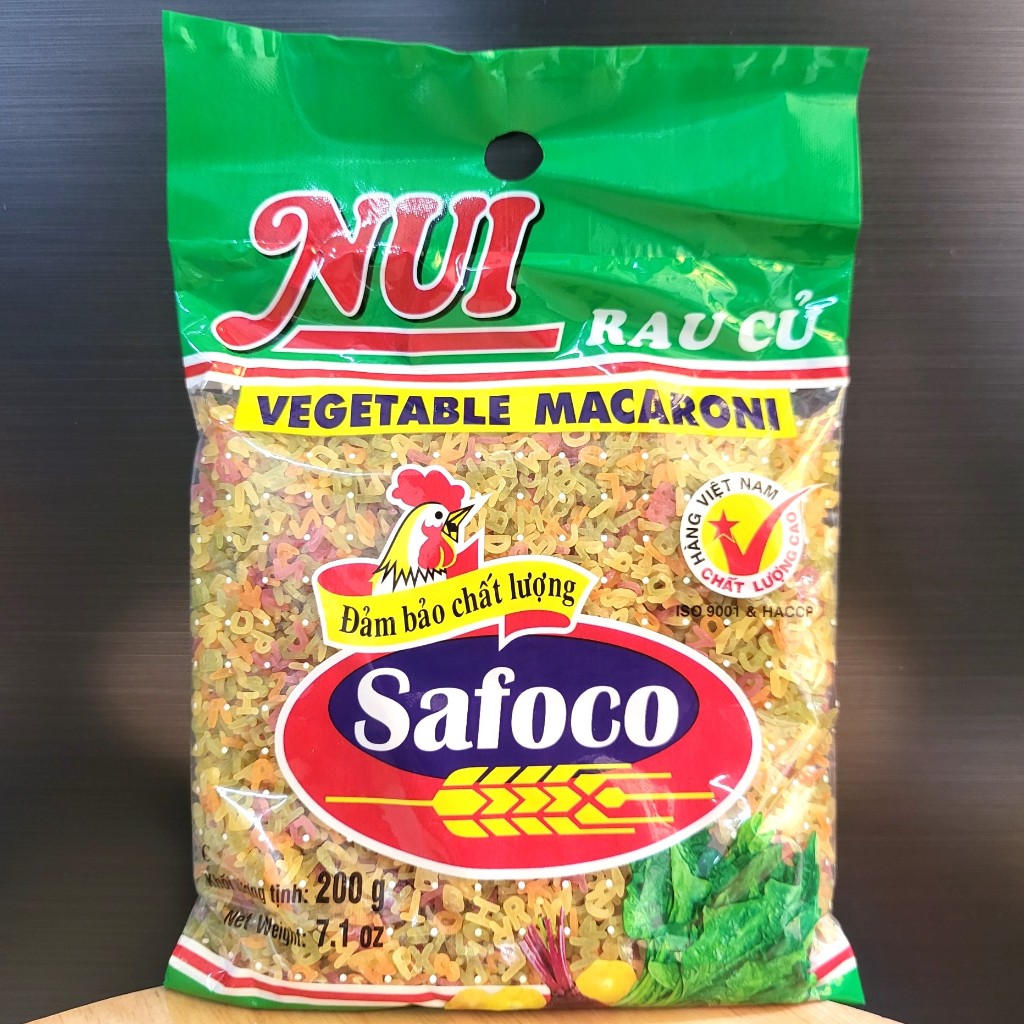 200g - SAFOCO Alphabet Saphes Vegetable Macaroni | Shopee Malaysia