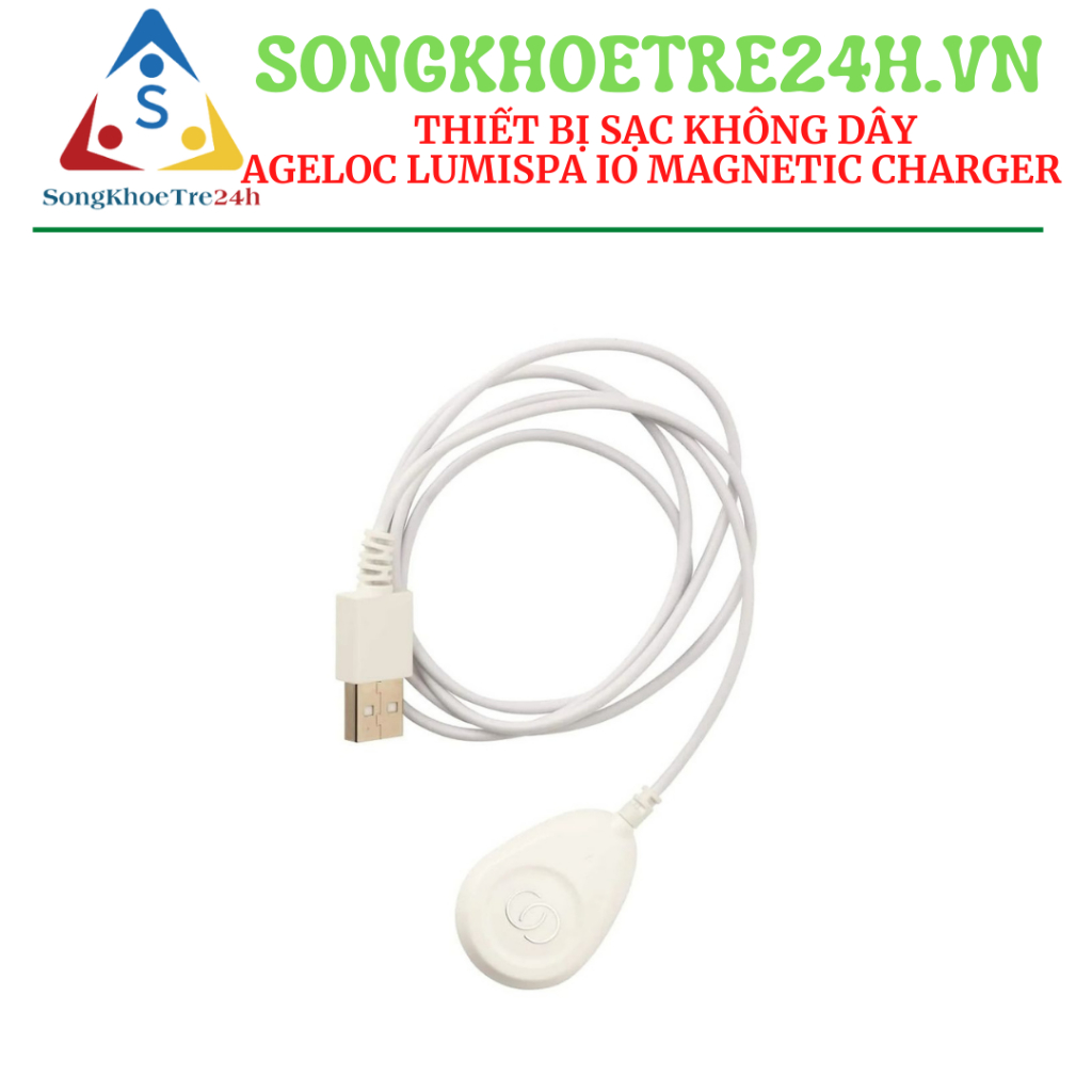 Ageloc Lumispa IO Magnetic Charger Wireless Charging Device (Lumispa IO ...