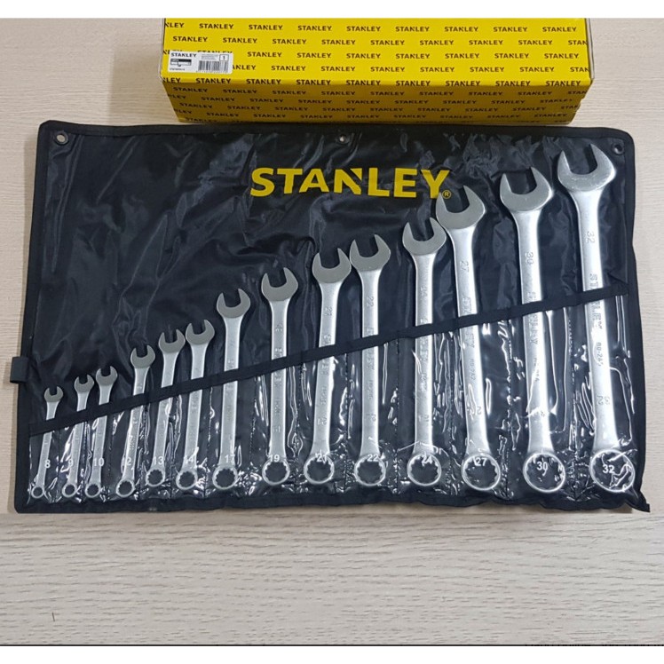 Stanley 80-944 / STMT80944-8 14-piece 8-32mm premium wrench set (Ring ...