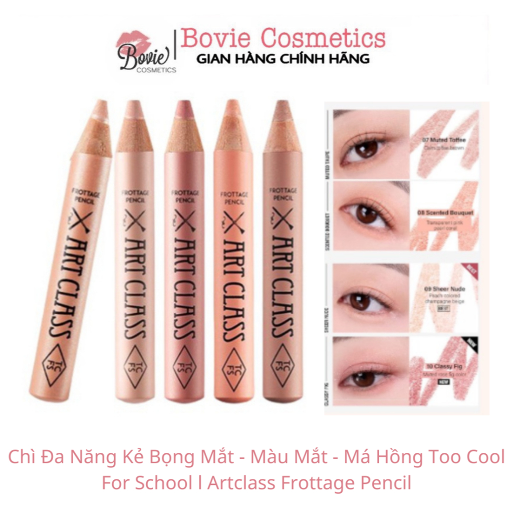 Too Cool For School Multi-Purpose Pencil For Puffiness - Eyeshadow - Blush l Artclass Frottage ...