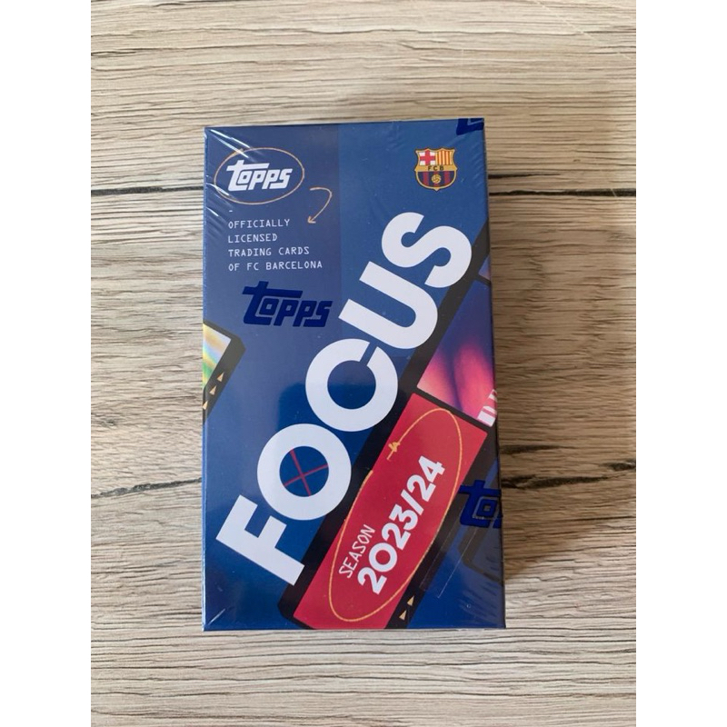 Topps Barcelona Focus 2023/24 Genuine Football Card Box (HOT ITEM ...
