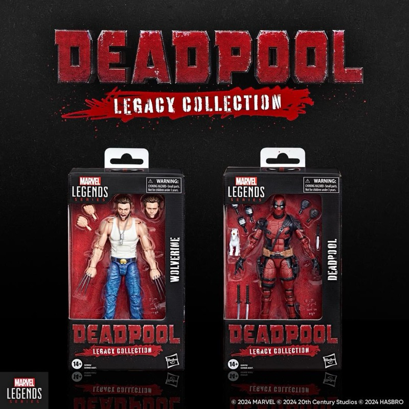 [Select character] Hasbro Marvel Legends Deadpool Legacy Collection ...