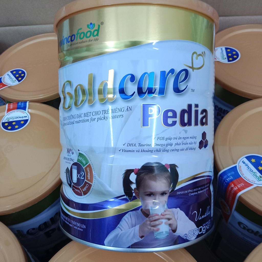 Goldcare Pedia 850g Weight Gain Milk Helps Children Eat Well, Gain Weight, Enhance Resistance ...