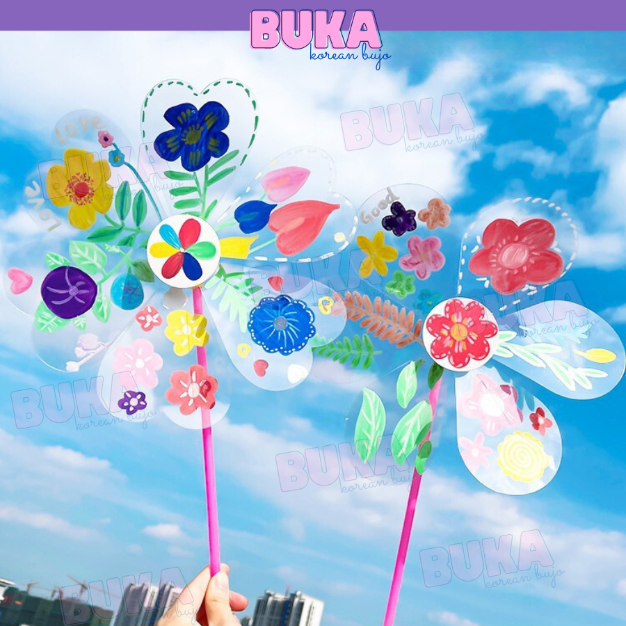 Pinwheel 6 Transparent Wings Coloring Buka Many Patterns For Babies To ...