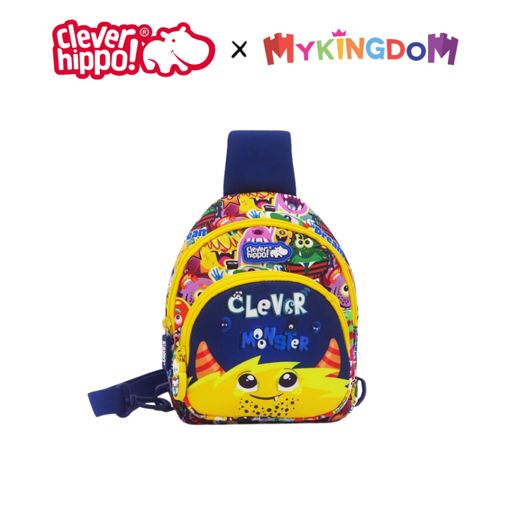 Clever HIPPO Bag Clever Monster YELLOW CRM2203/YELLOW Series | Shopee ...