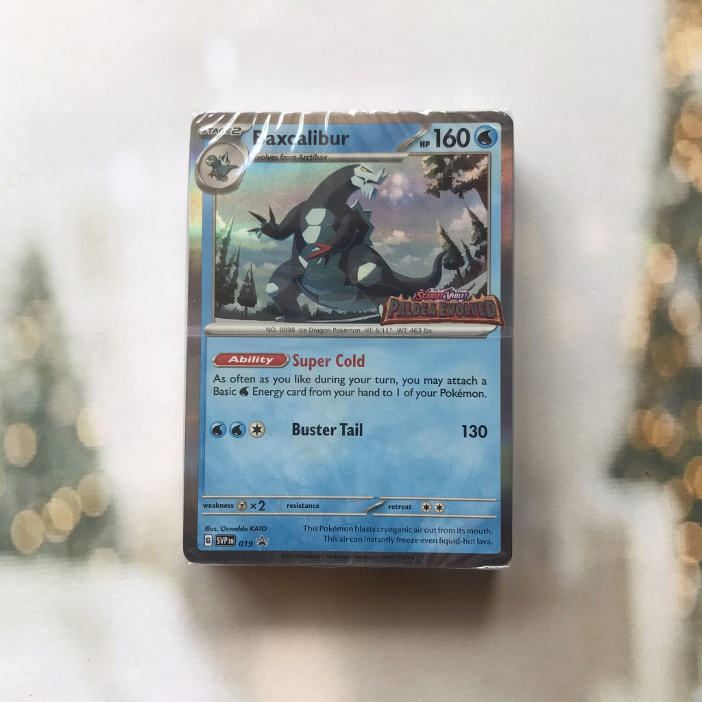 Pack of 40 Pokemon Paldea Evolved Deck ready-to-play (seal) - Card bag ...