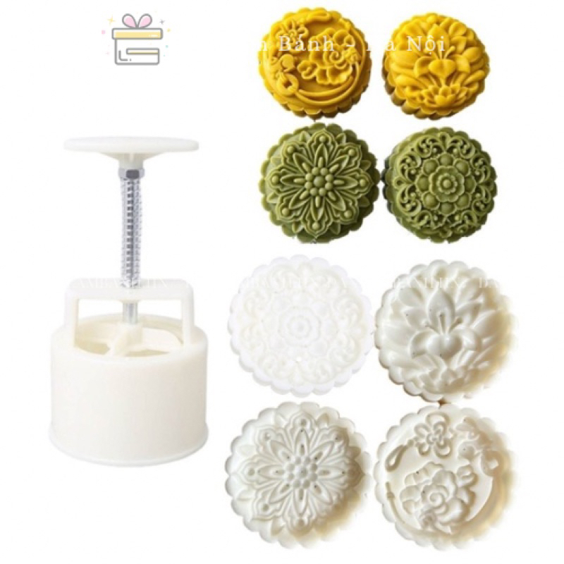 (150g) 4-sided round flower moon mold | Shopee Malaysia