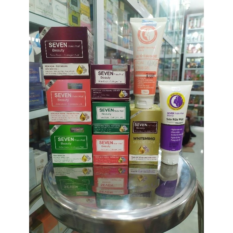 Seven Thien Phat Beauty herbal skin whitening cream (face cream 12g&25g ...